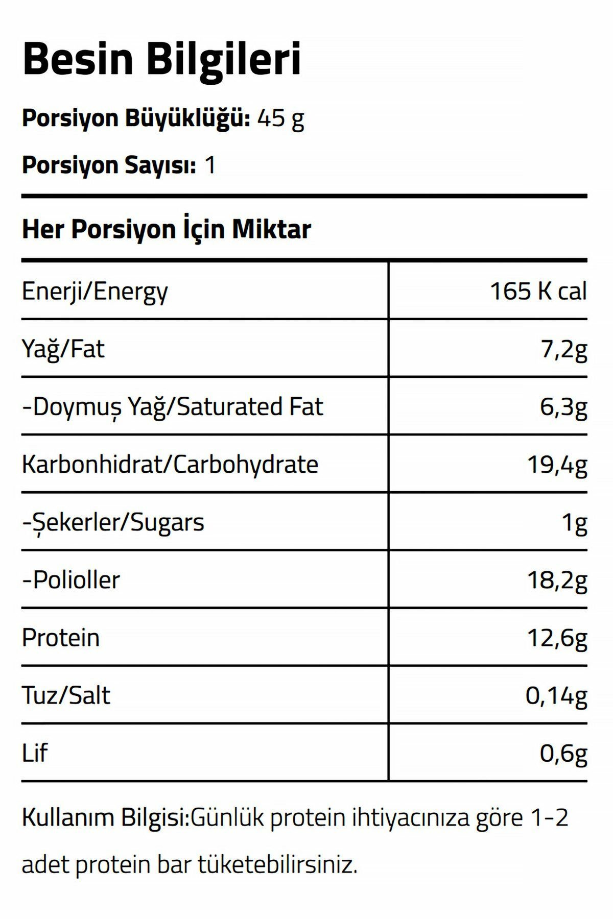 BigJoy Classic High Protein Bar Cookies & Cream 45g x 16 Adet